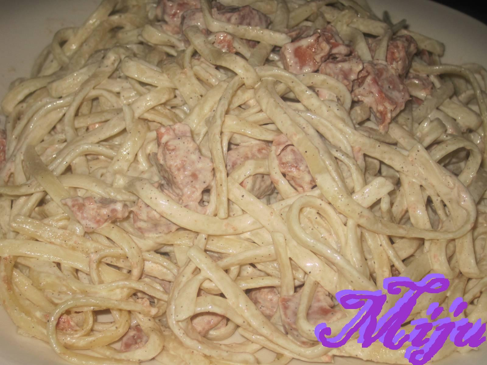 EL BOCADO DE LA HUERTA: PASTA LARGA CON “VEICON VEGANO”