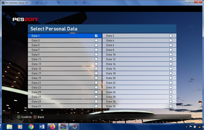 Cara Memberi Nama Player di PES 2017 - Menit info