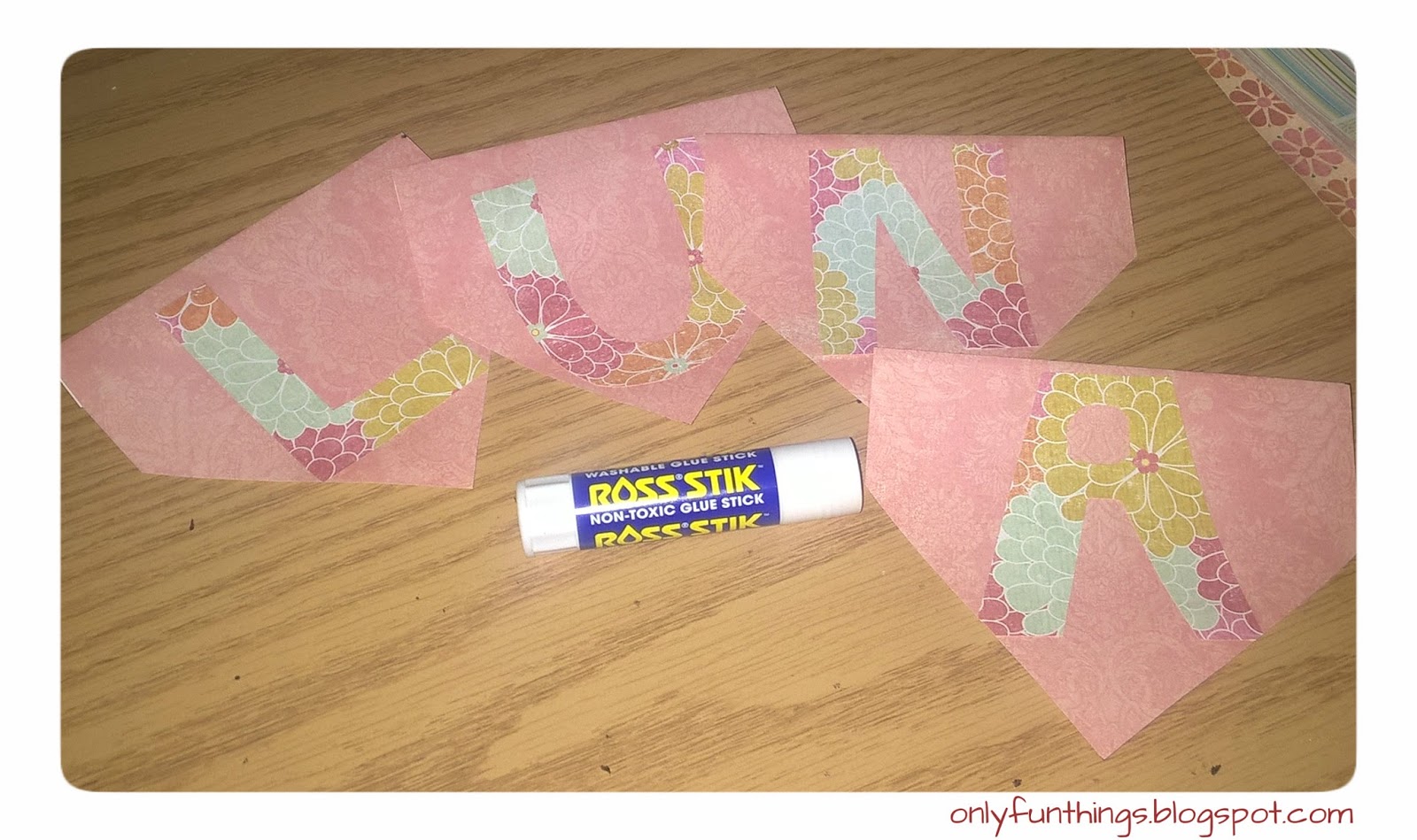 DIY Name Banner!