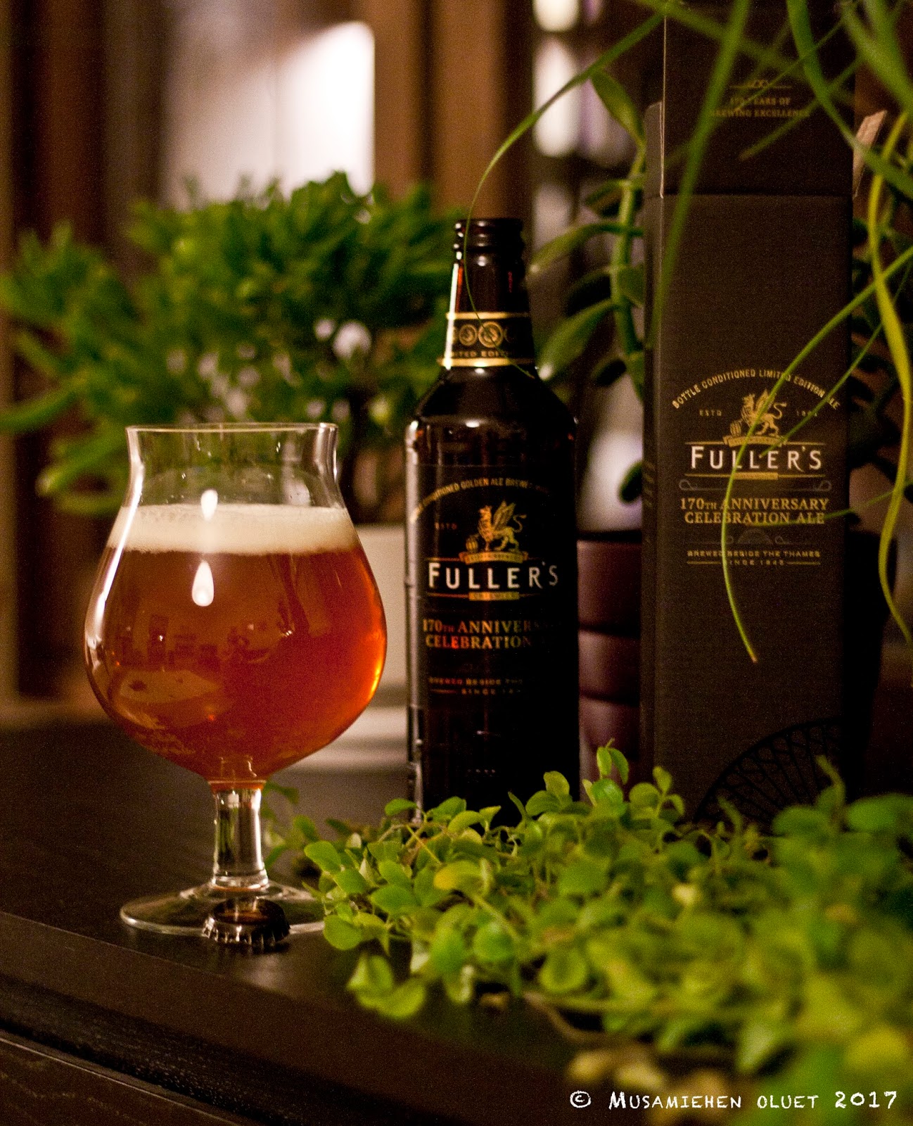 Musamiehen oluet: Fuller's 170th Anniversary celebration Ale – Fuller's