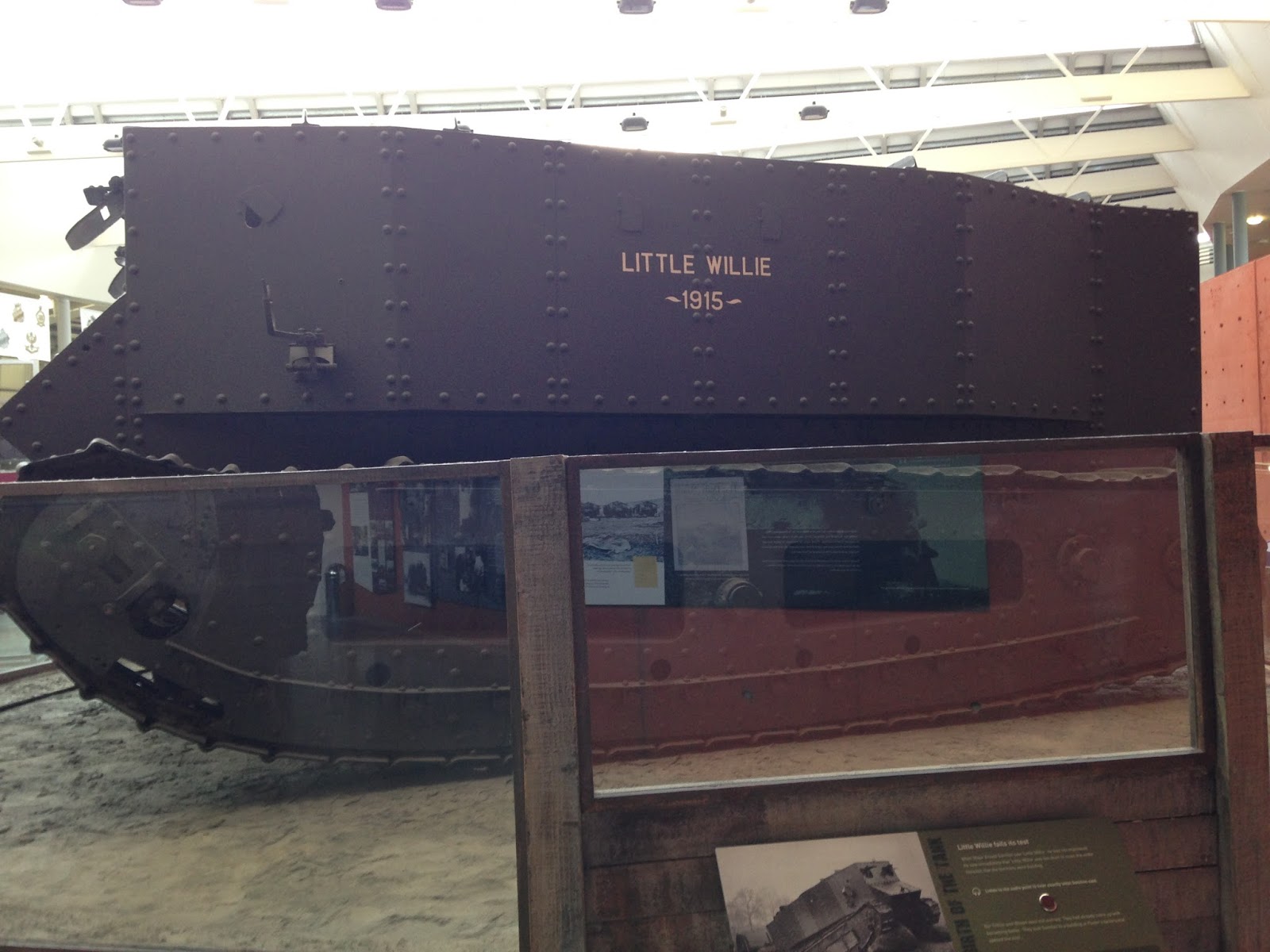 Philip Hamlyn Williams - Historian: The very first tank