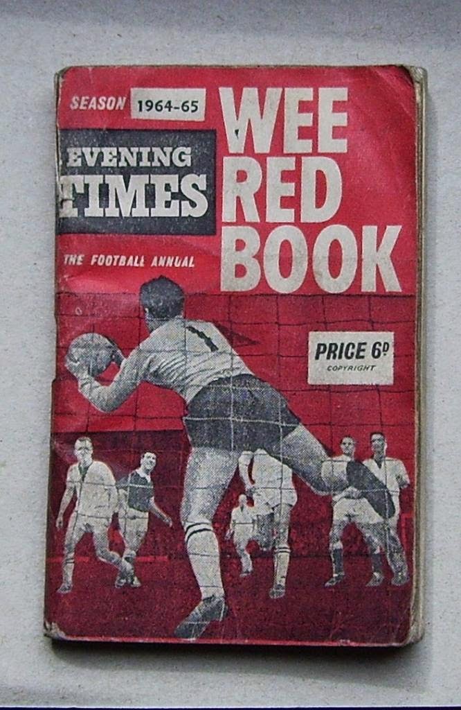 Old Scottish Football: Wee Red Book 1952-53 1954-55 1964-65