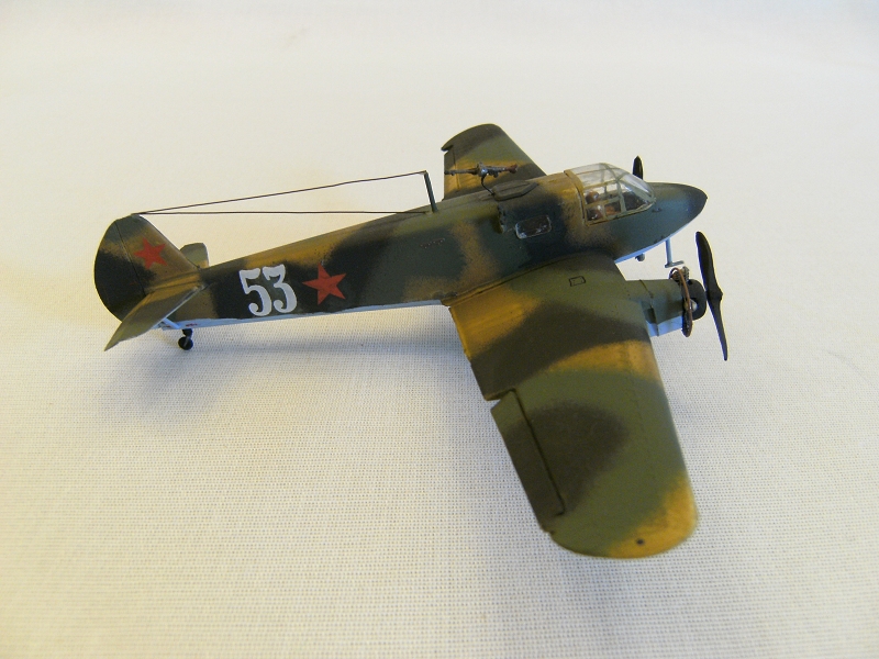 Happyscale-Modellbau: Yakovlev Yak-6 - Amodel 1/72
