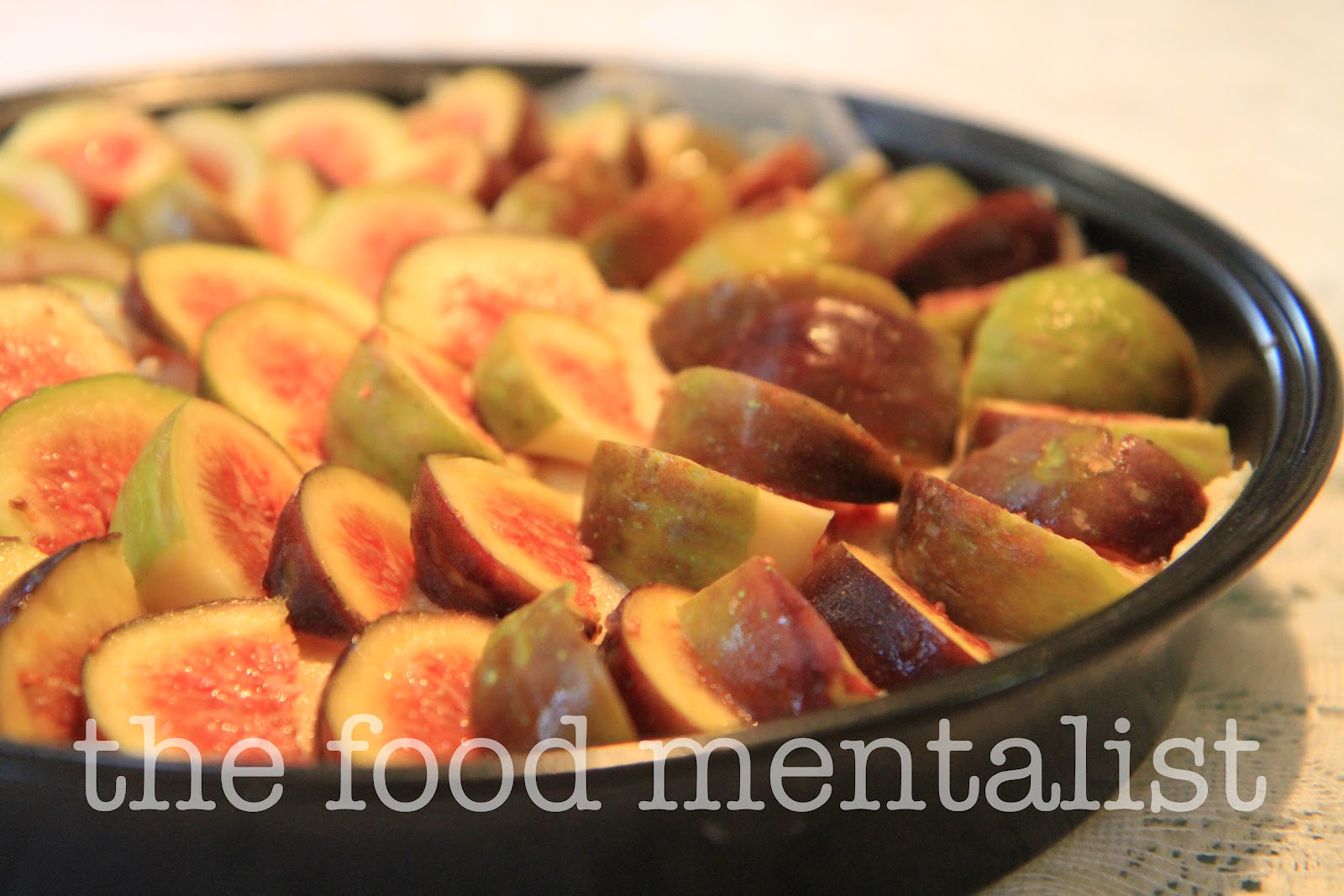 Fig, Almond and Yogurt Cake