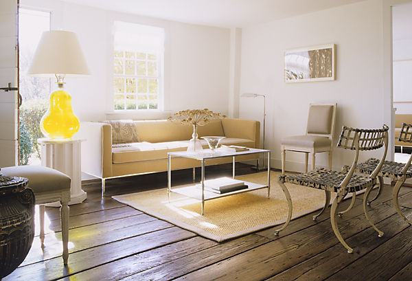 a perfect gray: michael leva's apothecary jar lamps