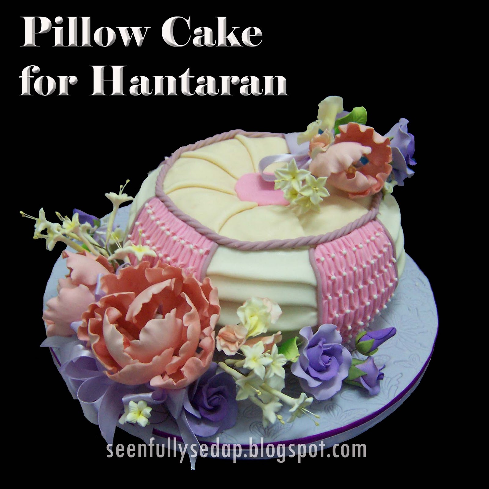 Seenfully Sedap: Hantaran Cake - Pillow Cake - Sabrina