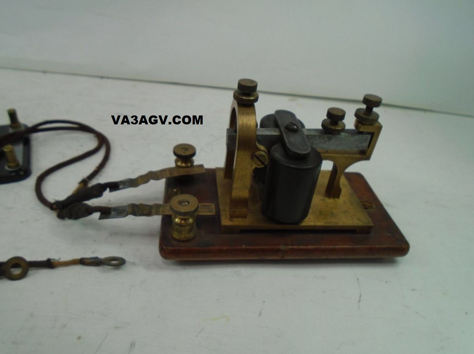 Morse Code CW Key Telegraph (Straight) : Signal Electric Mfg Telegraph ...