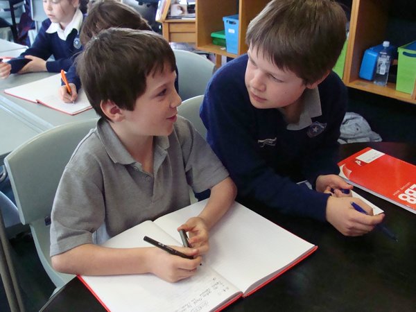Room 6 St Mary's School Mosgiel: Paired Writing