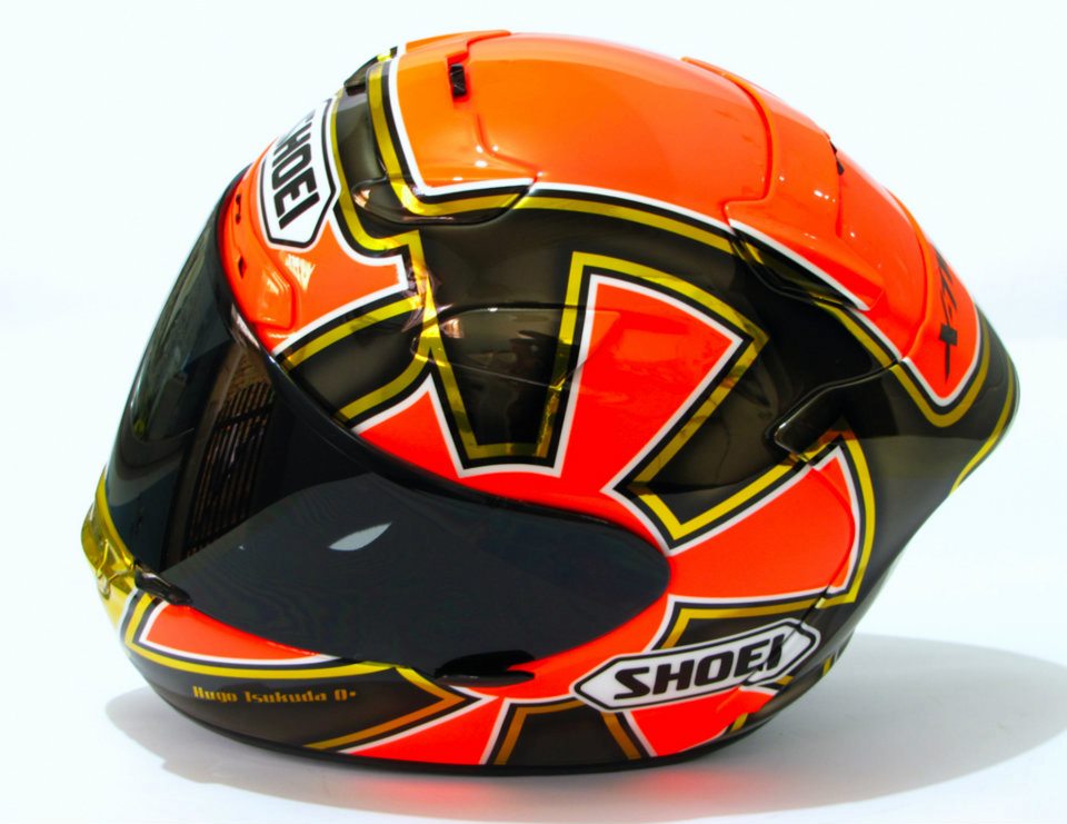 Racing Helmets Garage: Shoei X-12 (X-Spirit II) H.Tsukuda by Tato Designs