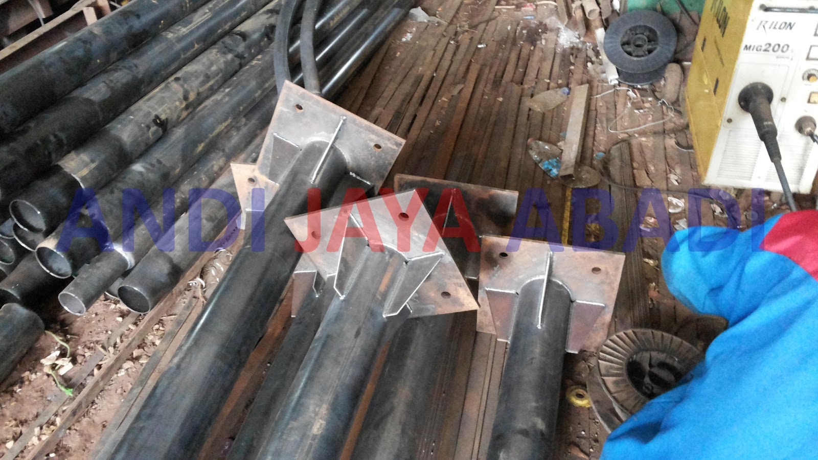 AJA: Proses Produksi Tiang PLN / Listrik & Tiang PJU Bulat