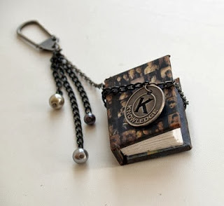 Mini Book Key Chain Tutorial