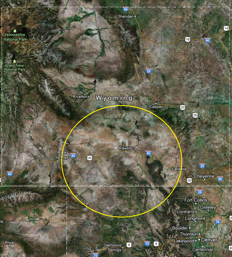 THE GREAT DIVIDE BASIN CRATER: THE GREAT DIVIDE BASIN CRATER