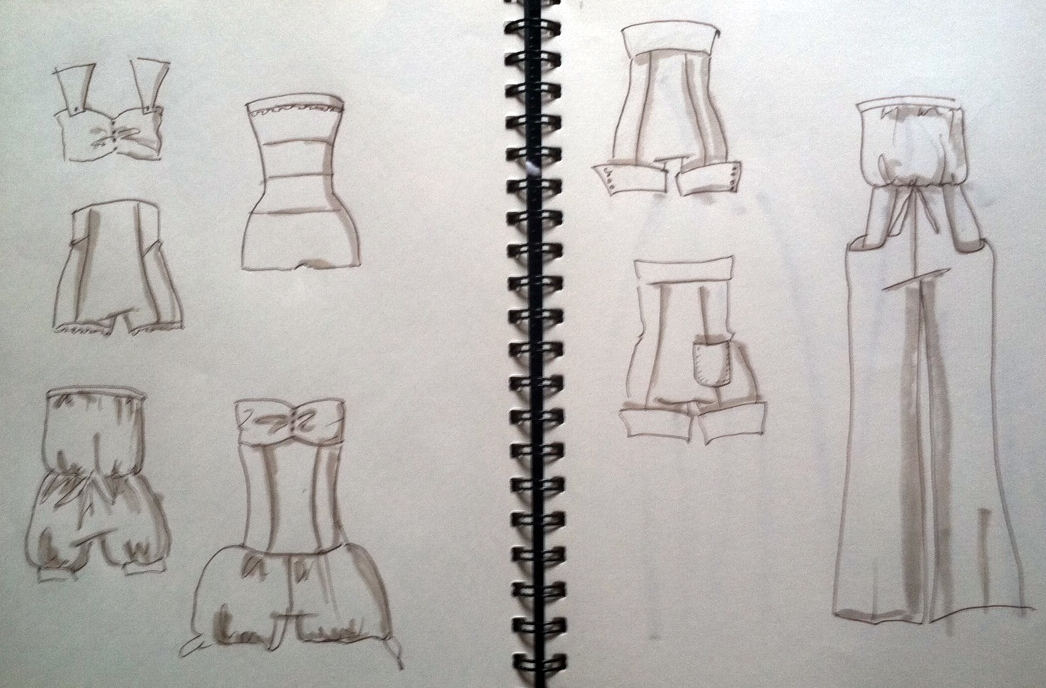 Alexandra Townsend Designs: Some Sketches