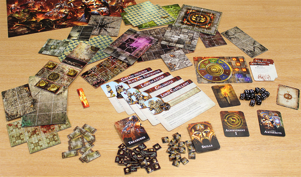 La Estantería 83: Unboxing Warhammer Quest Shadow over Hammerhal.