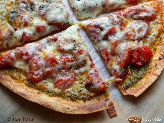 Comfy Cuisine- Home Recipes from Family & Friends: Cracker Pizza with ...