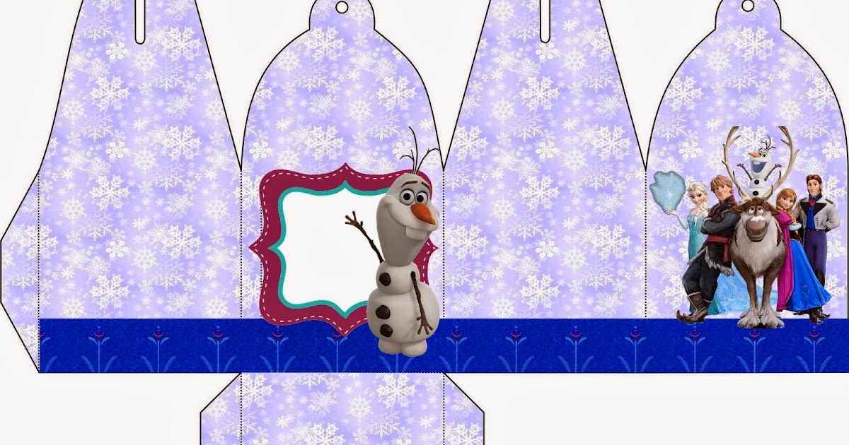 Cute Frozen Party: Free Printable Boxes. - Oh My Fiesta! in english