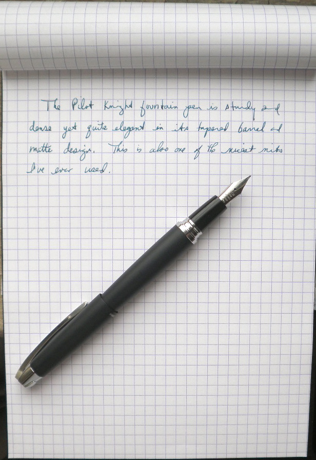 Pocket Blonde: Pilot Knight Fountain Pen