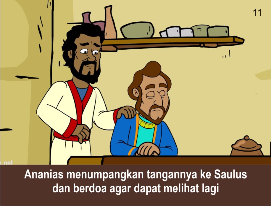 Komik Alkitab Anak: Saulus Menjadi Paulus
