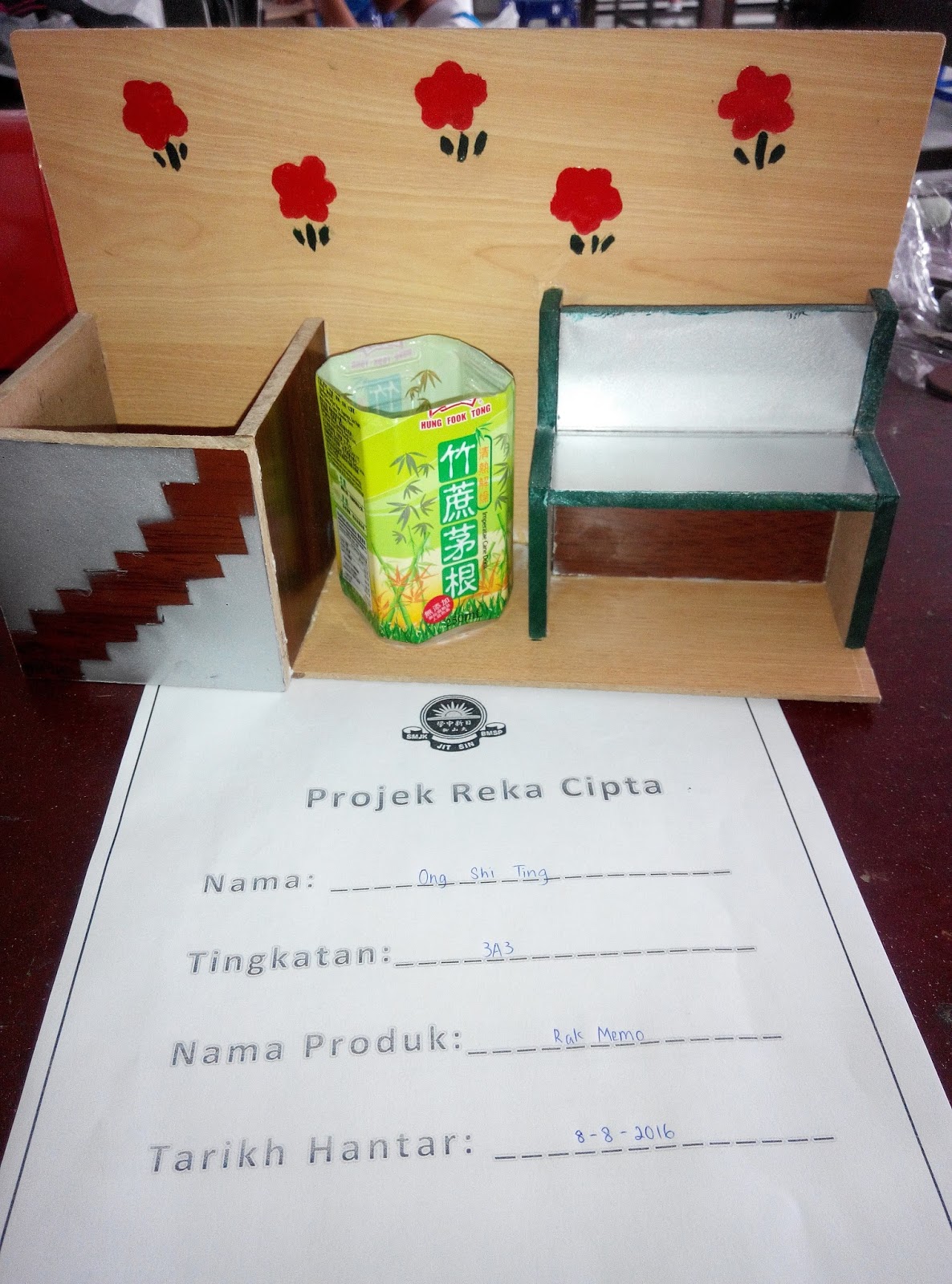 form3 Jit Sin RBT: PROJEK REKA CIPTA PELAJAR@2016