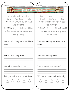 The Go To Teacher: Reading Partnerships