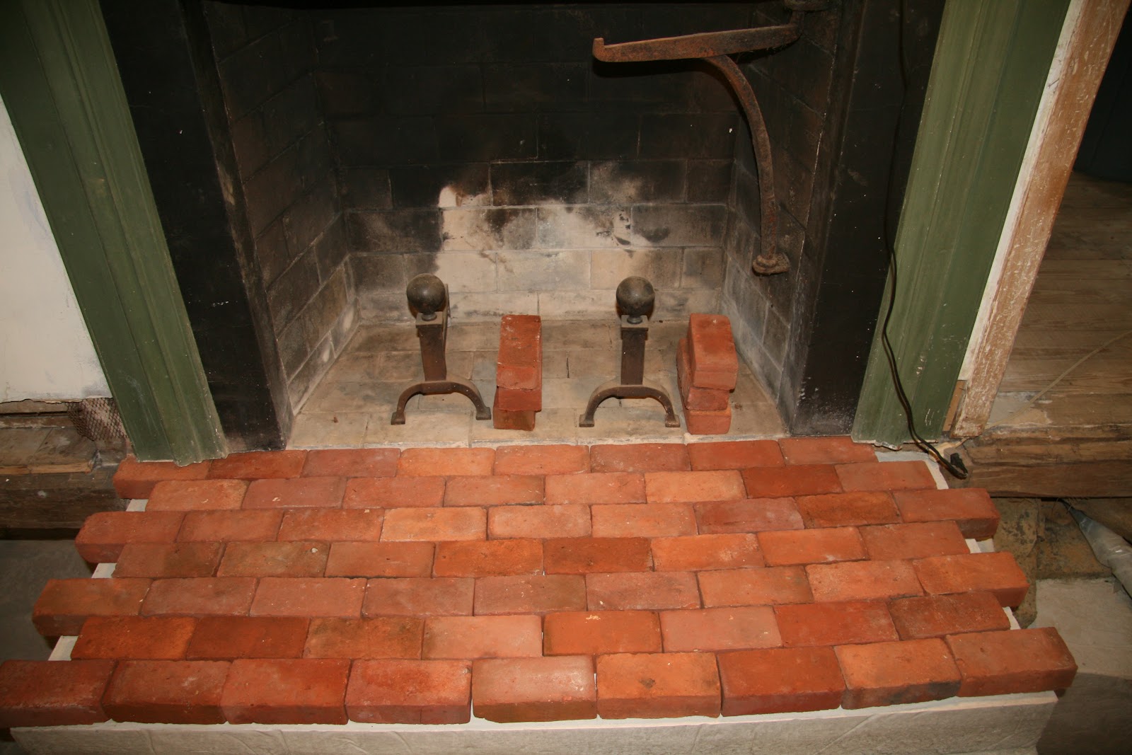 An Old Farm: An Old Brick Hearth