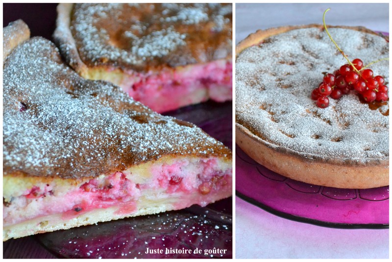Juste histoire de goûter: Tarte aux Groseilles & à l'Amande