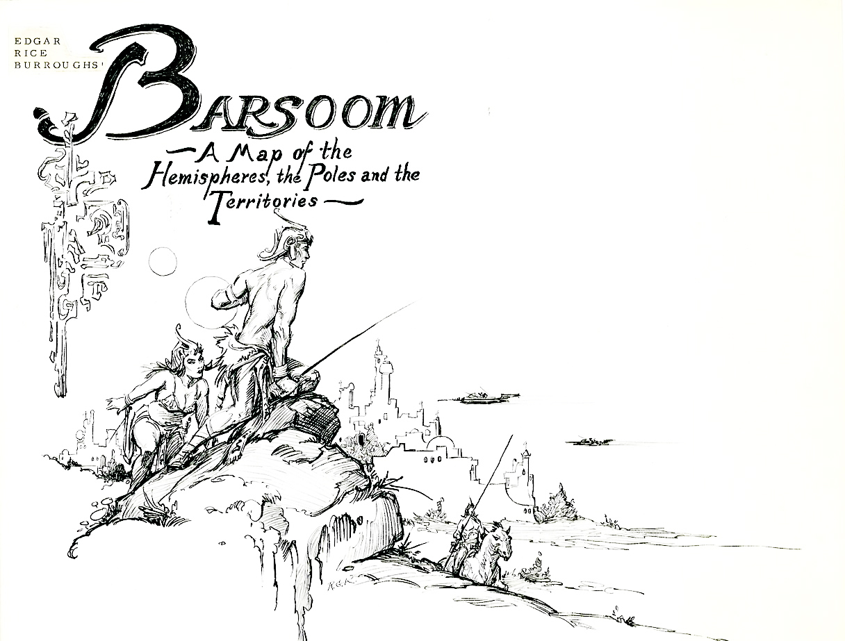 The Geeky Nerfherder: The Art Of Barsoom: Roy Krenkel