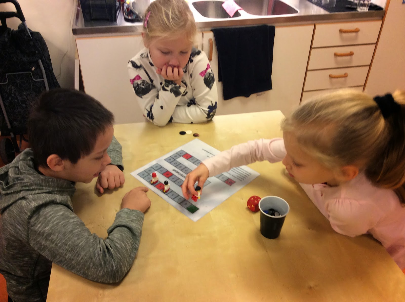 Förskoleklass C: Matte-spel!