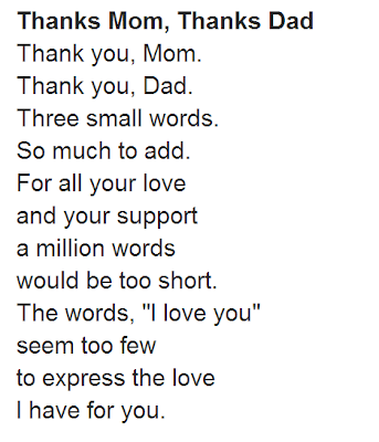I love you-parents | Thank you mom quotes, Parents day quotes, Dad quotes