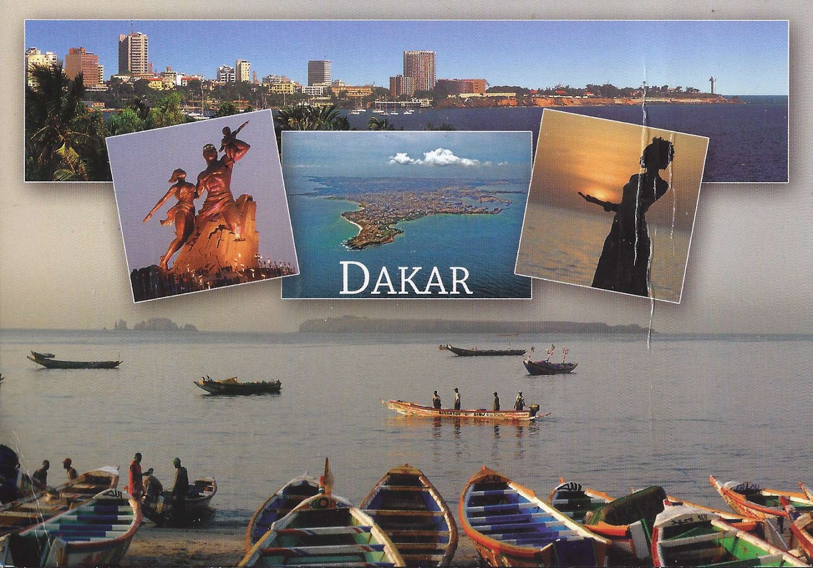 A Journey of Postcards: Dakar, capital of Senegal
