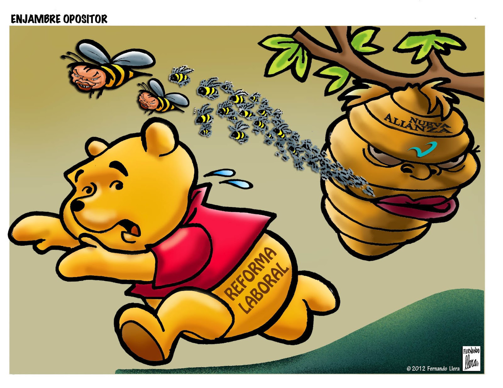 Fernando Llera Blog Cartoons: New Alliance Party PANAL, swarms against ...