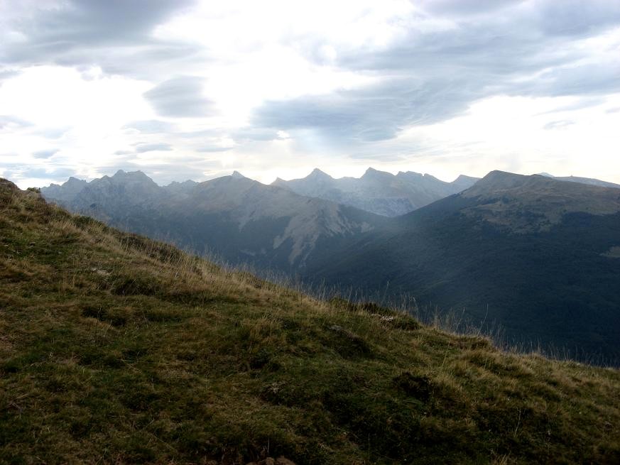 Euskal mendiak: Crête Keleta-Kartxela;retour par Urdaite et Arrako.