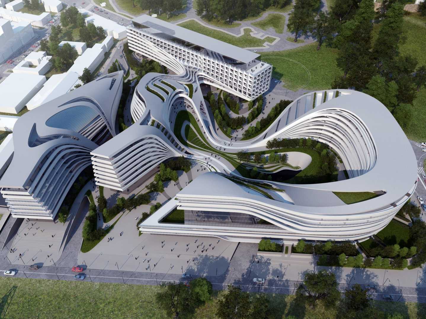 From my VK, Tumblr: Zaha Hadid Architects - City of Dreams Hotel Tower ...