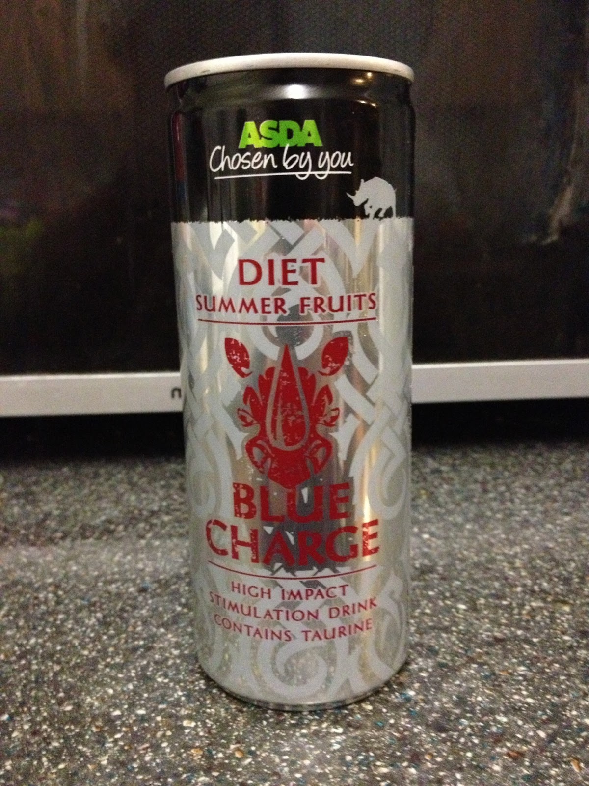 A Review A Day: Today's Review: Asda Blue Charge: Diet Summer Fruits