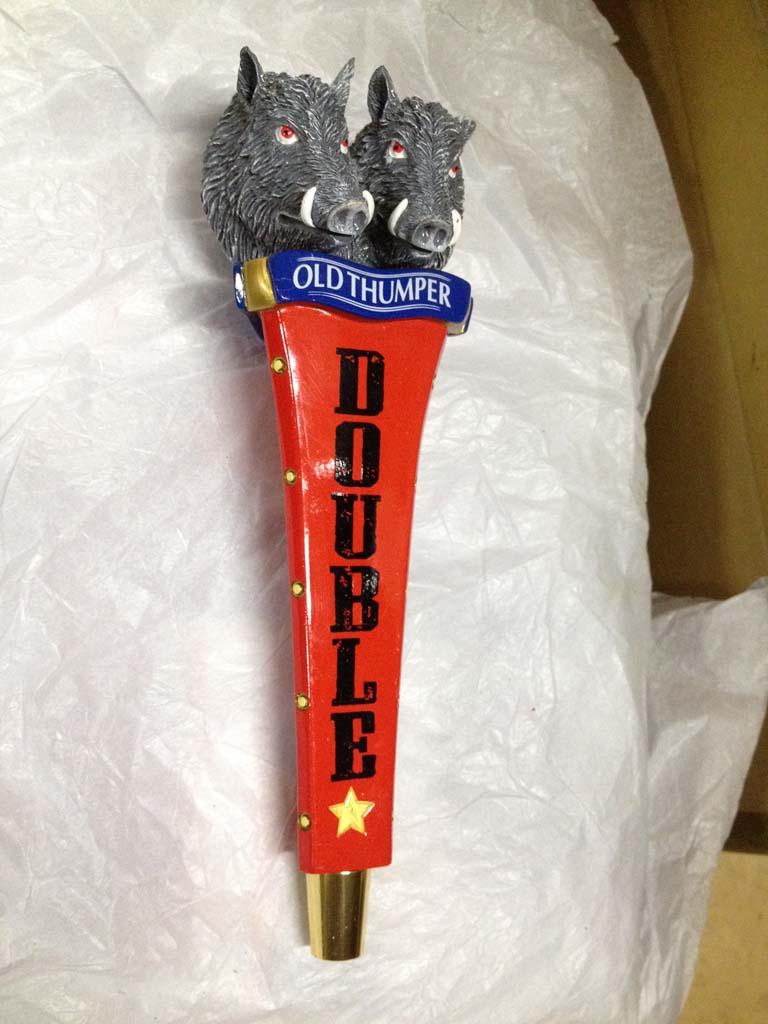 Tap Handle #128: Shipyard - Double Old Thumper Ale