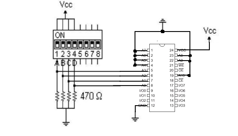 Manejo de una memoria EEPROM 28C16 Parte 2 - Esime-Ipn comunidad Geek