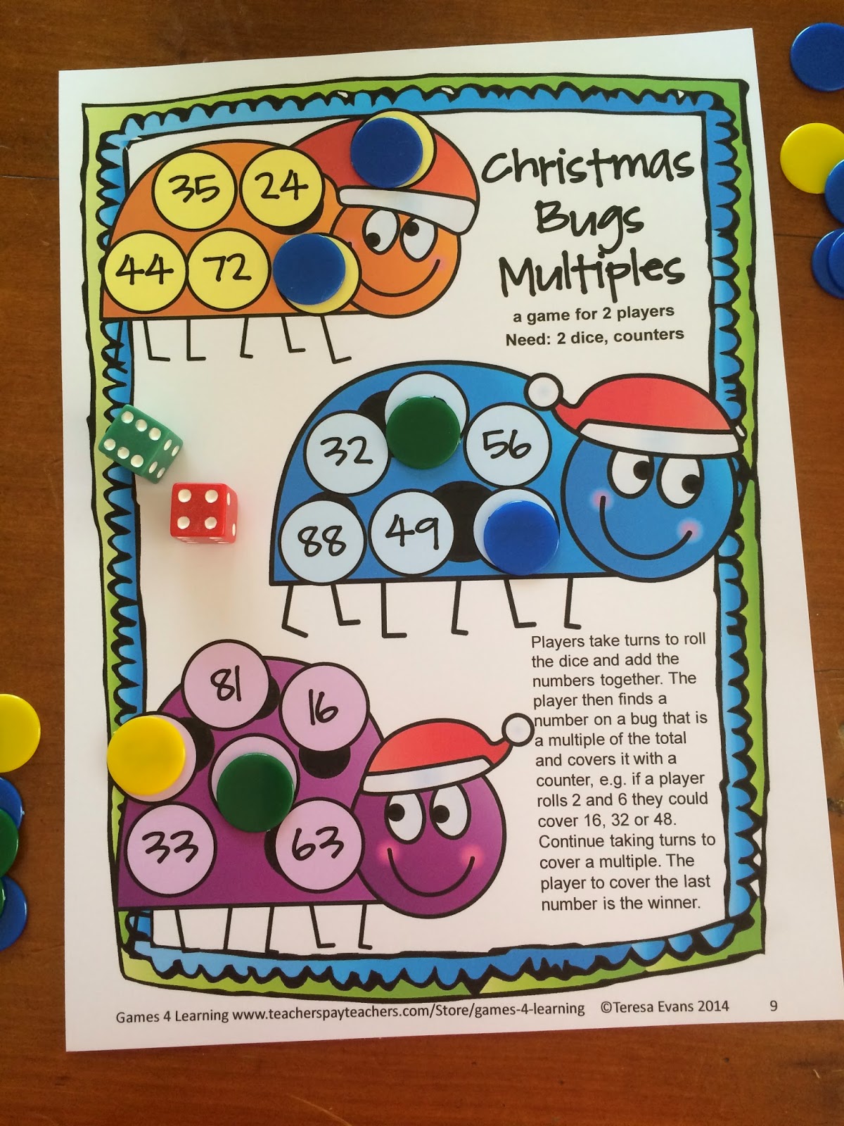 Fun Games 4 Learning: Christmas Math Fun!