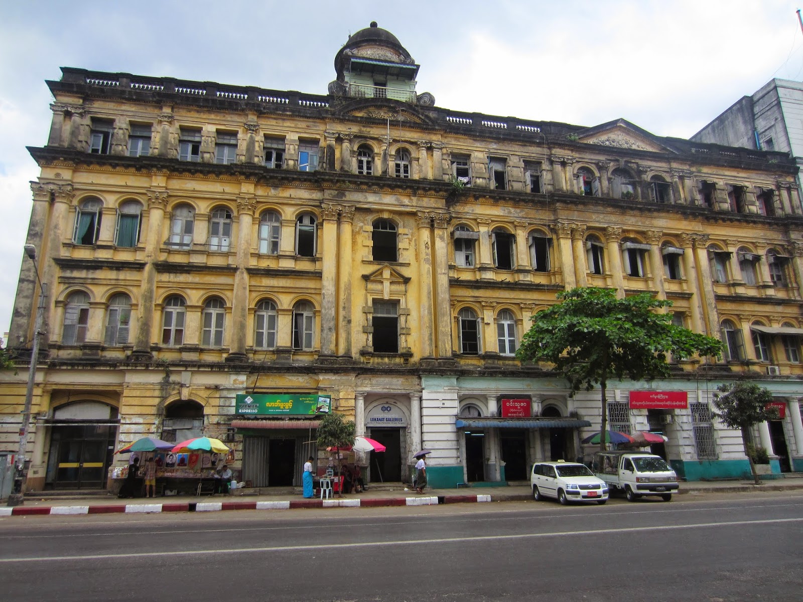Colonial Buildings in Yangon - A Walking Tour
