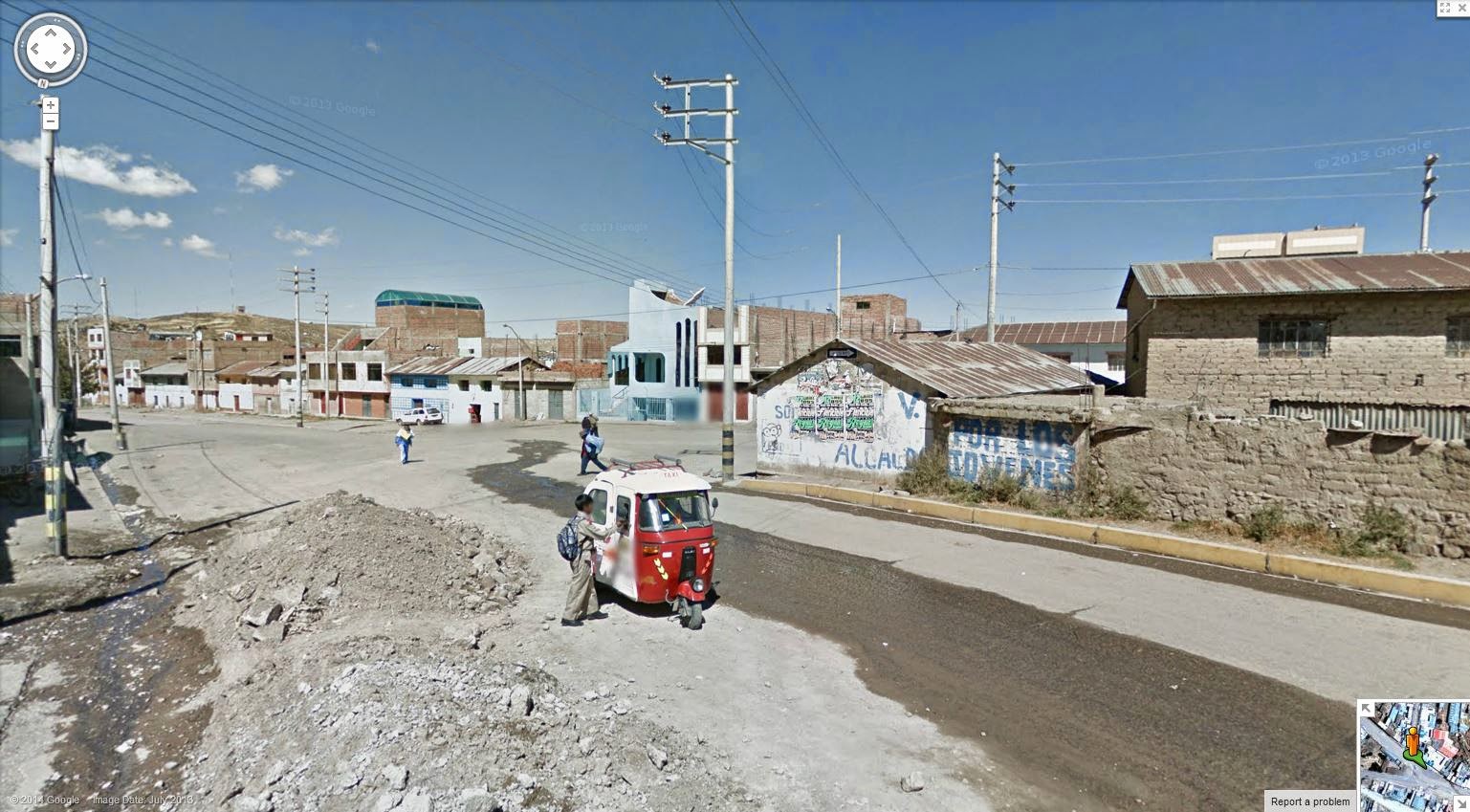 Favourite g. streetview: In Ilave, Peru.