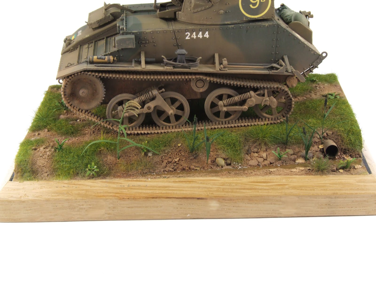 Pete's Model World : Vickers Light Tank Finished