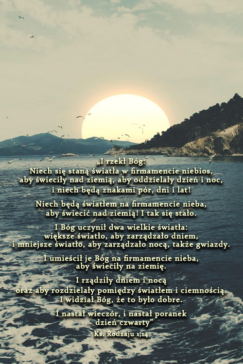 moja Opoka: Księga Rodzaju 1,14