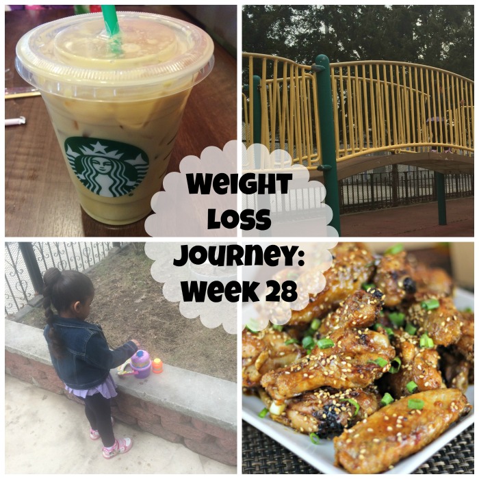 Weight Loss Journey: Week 28 - First Time Mom and Losing It
