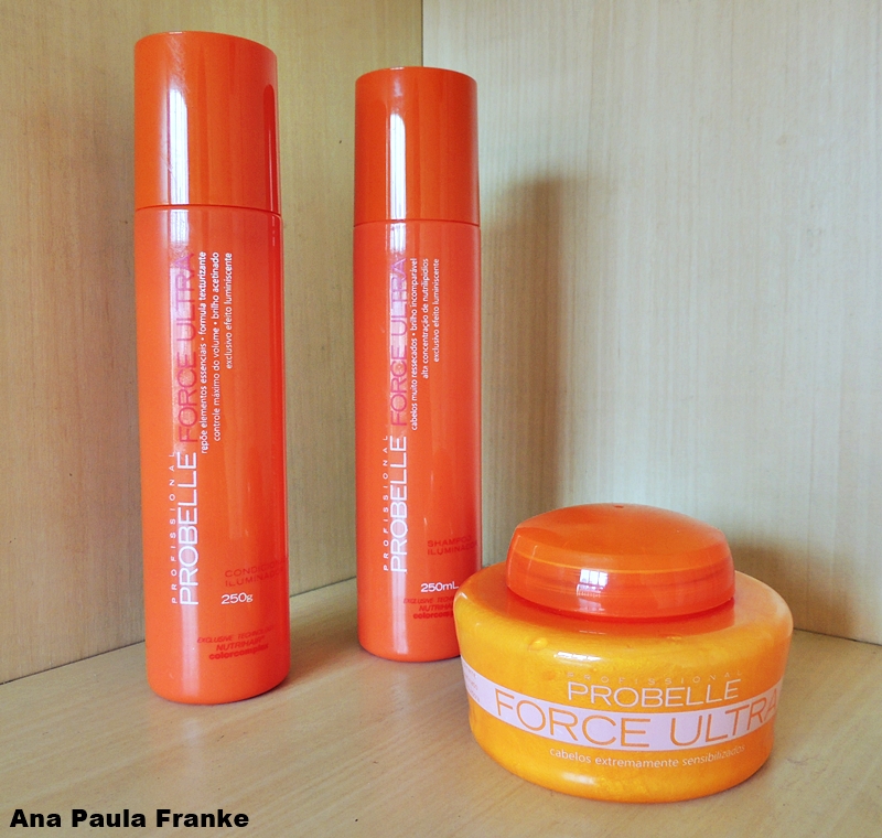 Ana Paula Franke: Linha Force Ultra Probelle Profissional