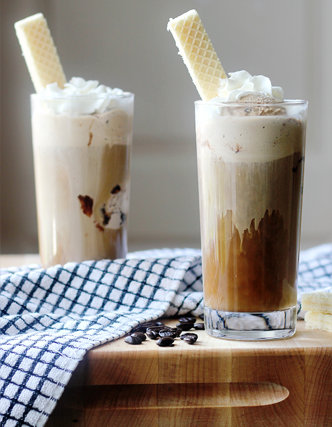 Bubby and Bean ::: Living Creatively: Tiramisu Ice Cream Floats
