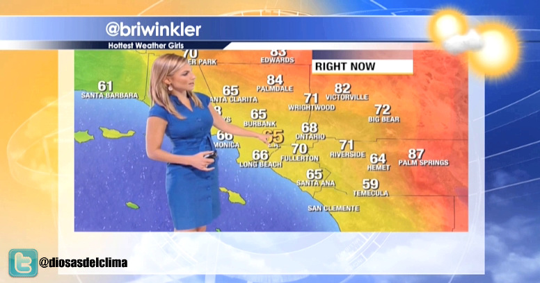 Las diosas del clima: HOTTEST WEATHER GIRLS FROM AROUND THE WORLD