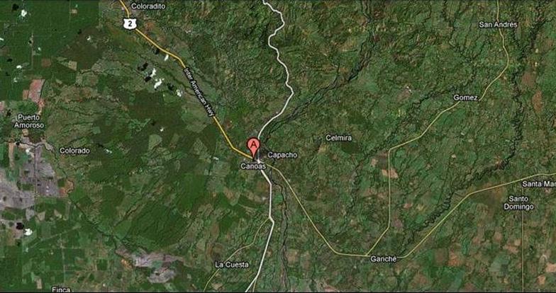 La frontera entre Costa Rica y Panamá