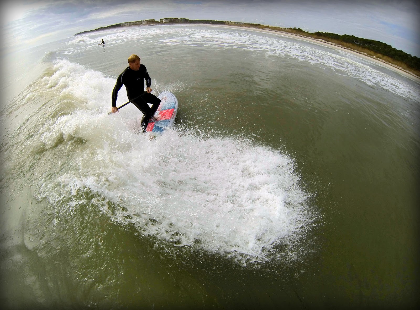 Atlantic Paddle Surfing: Glassy session with the GoPro Hero3 Black Edition