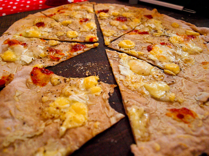 Good gobble!: Pizza Sunday: Cheeseboard Pizza