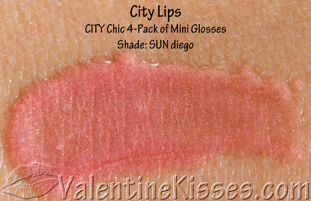 Valentine Kisses: City Lips CITY Chic 4-Pack of mini glosses - pics ...