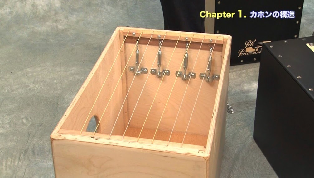 Chang-woo スタスタ blog: カホンの中 ～Structure of “Cajón”～
